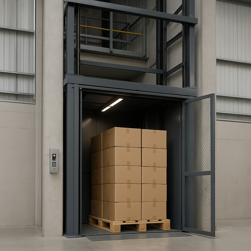 Elevadores montacargas modernos: seguridad y eficiencia garantizadas